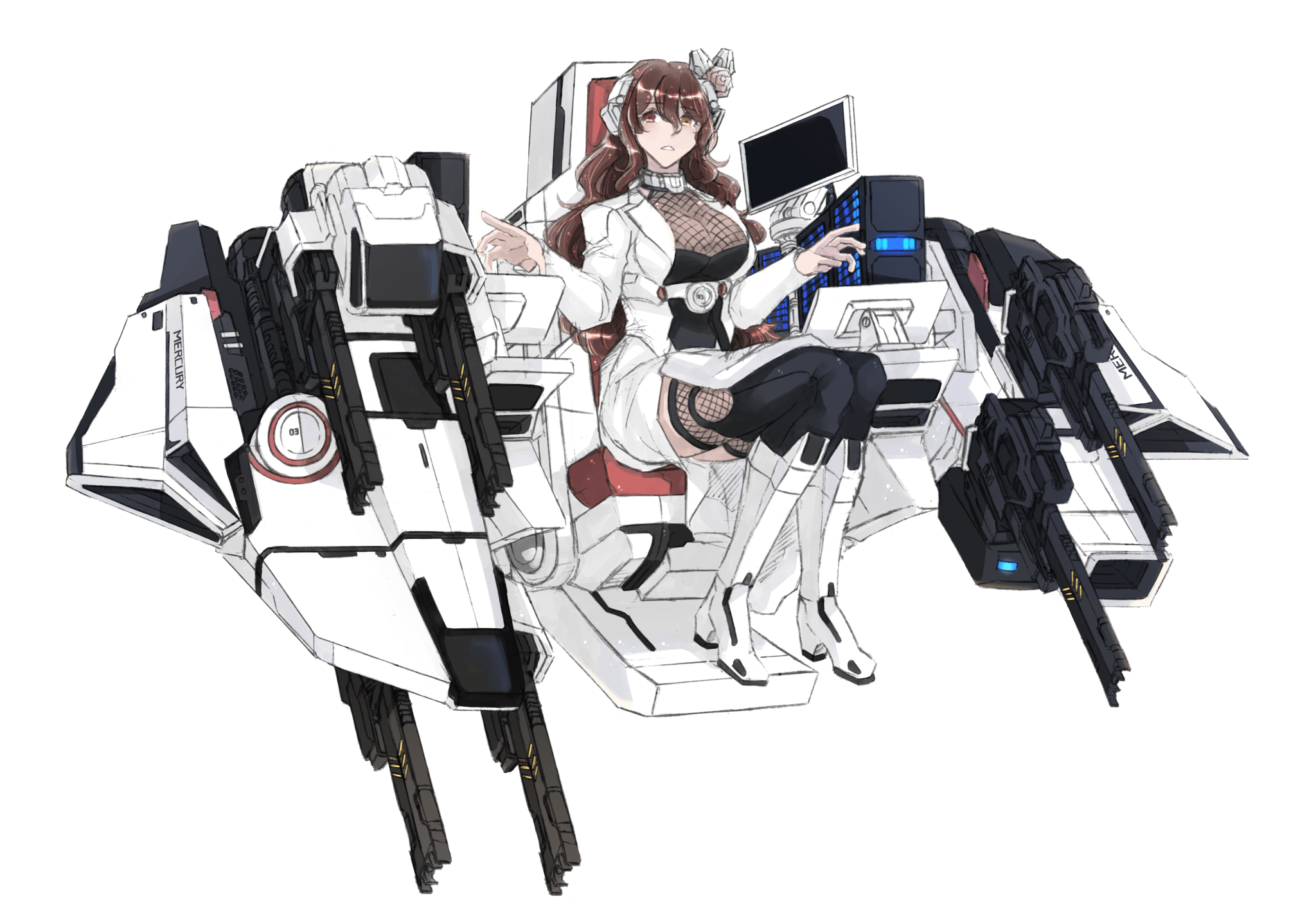 MSR Star Citizen Ship Girl